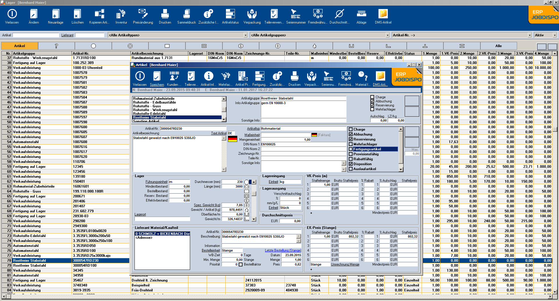 JOBDISPO ERP - Orgsoft GmbH